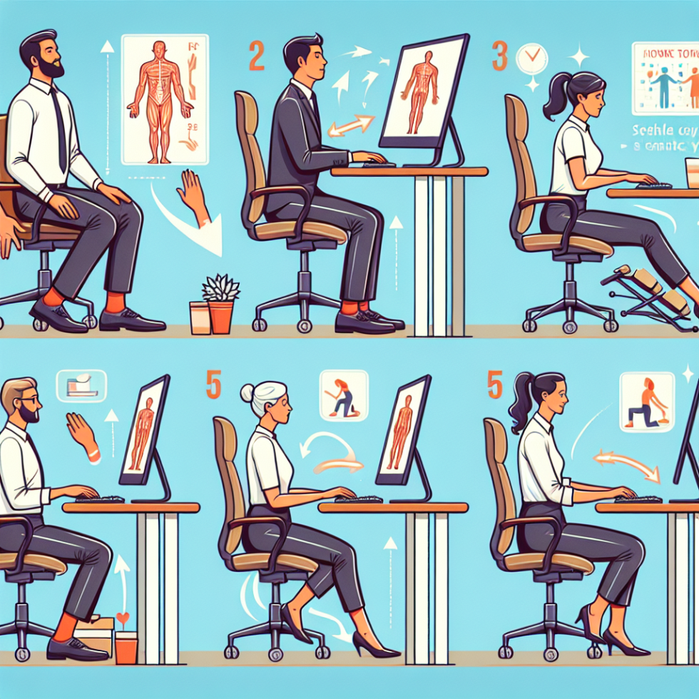 5 Simple Ways To Improve Your Posture While Sitting At Your Desk